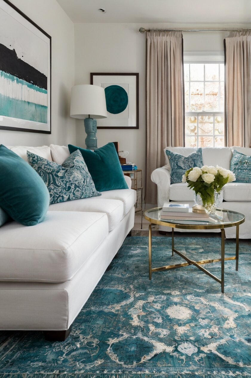 Teal Carpet Combos: 13 Paint Ideas to Enhance Your Space — DreamyHomeStyle
