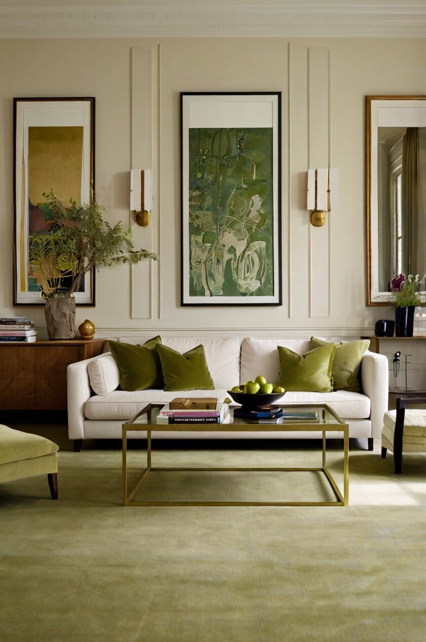 8+ Perfect Paint Colors for Olive Green Carpet: Complete Home Design ...