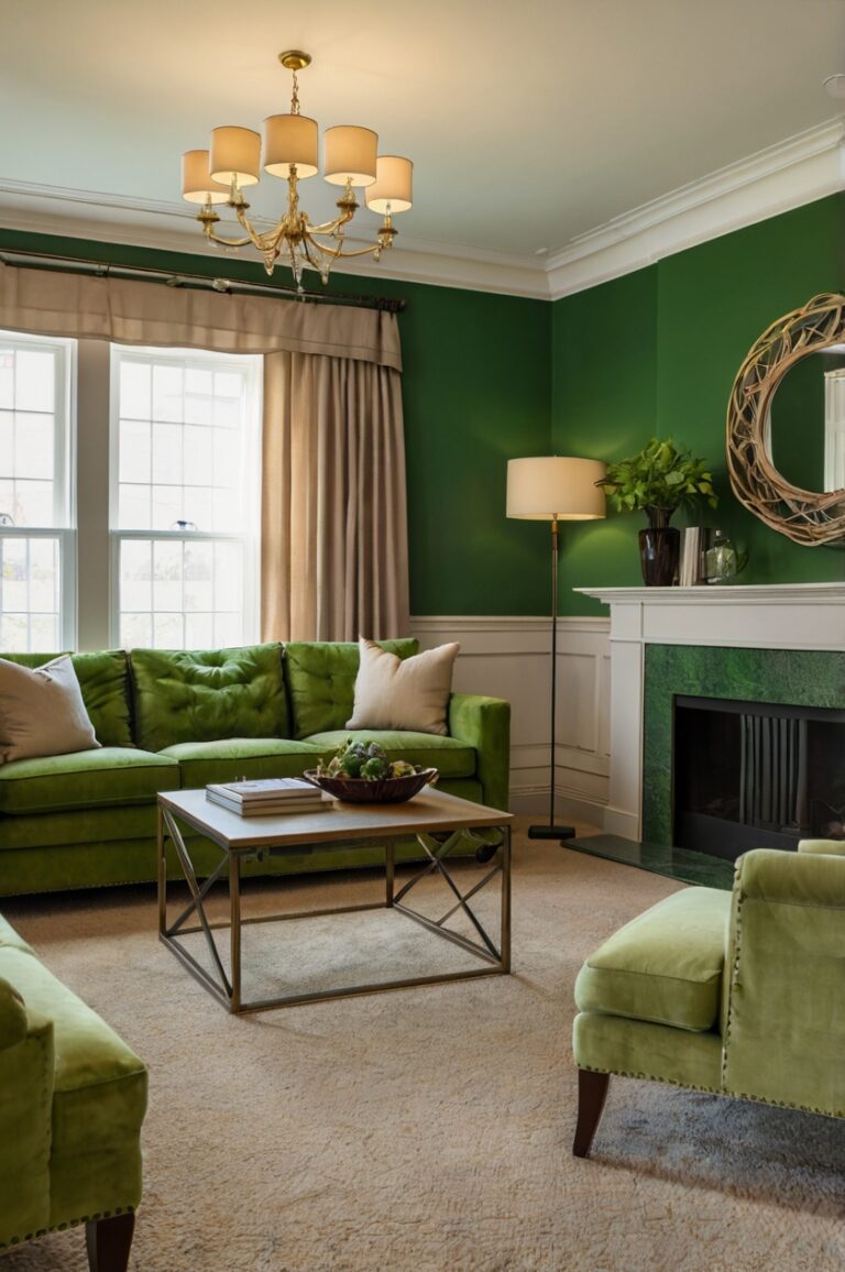 The Perfect Foundation: 11+ Carpet Colors That Balance Green Walls ...