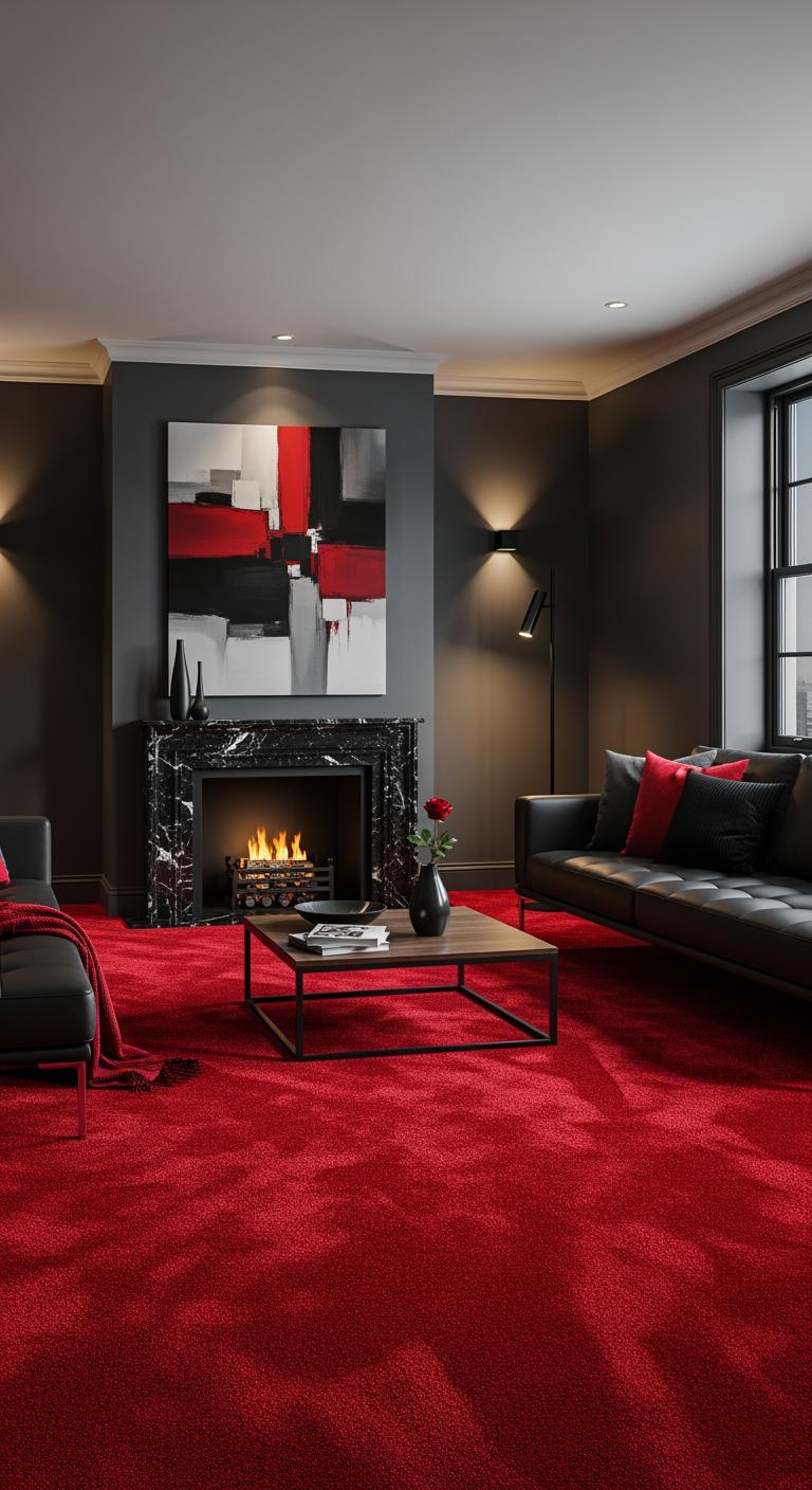 Red Carpet, What Paint? Stunning Color Combos — DreamyHomeStyle