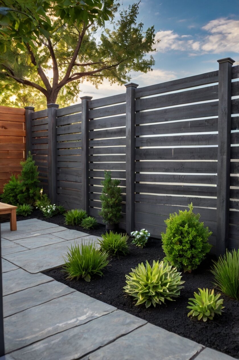 Paint Your Wood Fence: 12+ Colors That Stand Out — DreamyHomeStyle