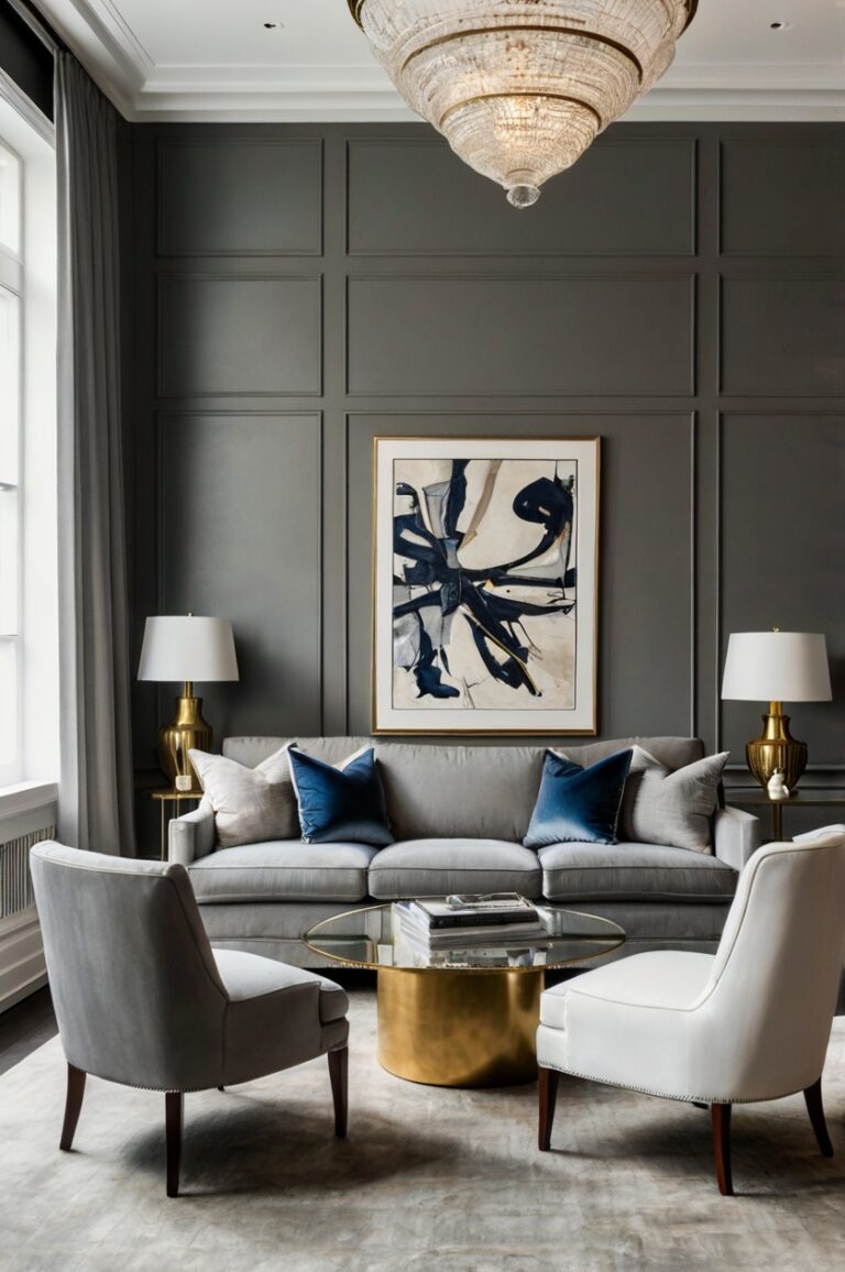 11+ Designer-Approved Chair Colors to Pair With Your Gray Sofa ...