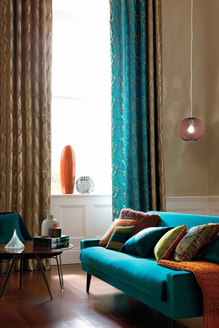 Spicing Up Your Mocha Walls: Top 9+ Curtain Colors That Pop ...