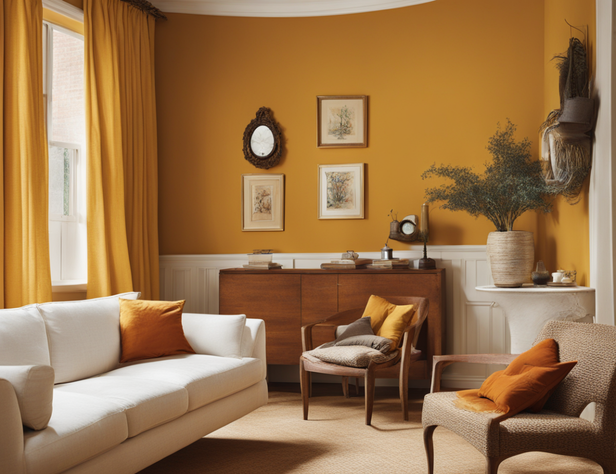 Spicing Up Your Burnt Orange Walls: Top 7+ Curtain Colors — DreamyHomeStyle