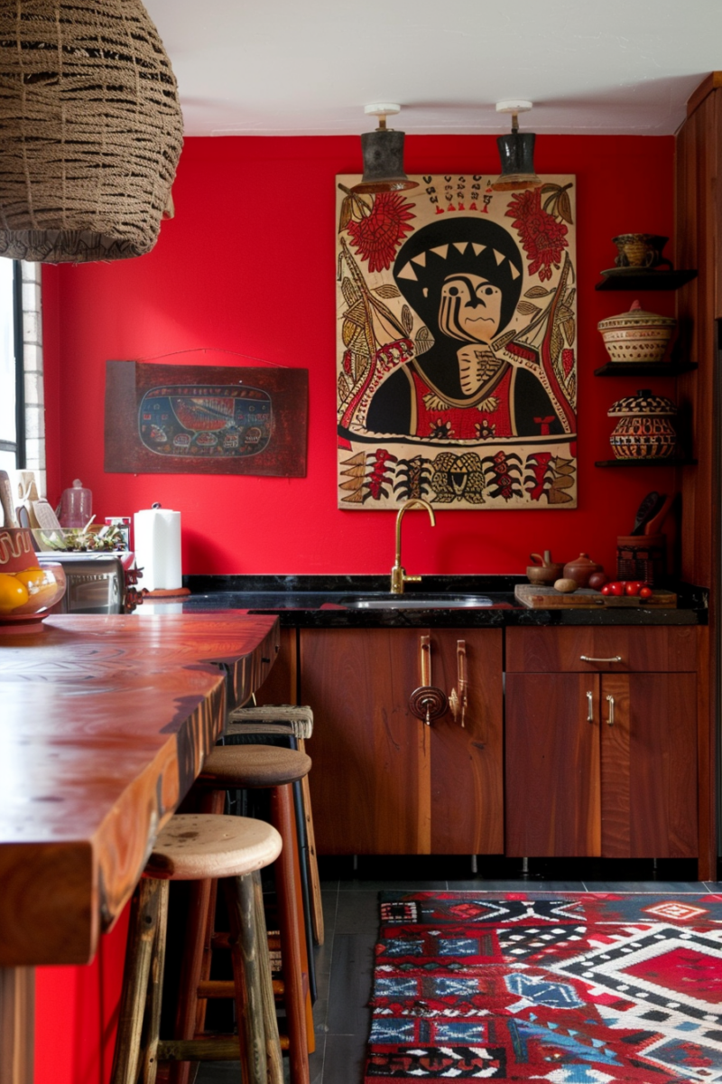 18 Unique Red Wall Decor Ideas To Transform Your Space — DreamyHomeStyle