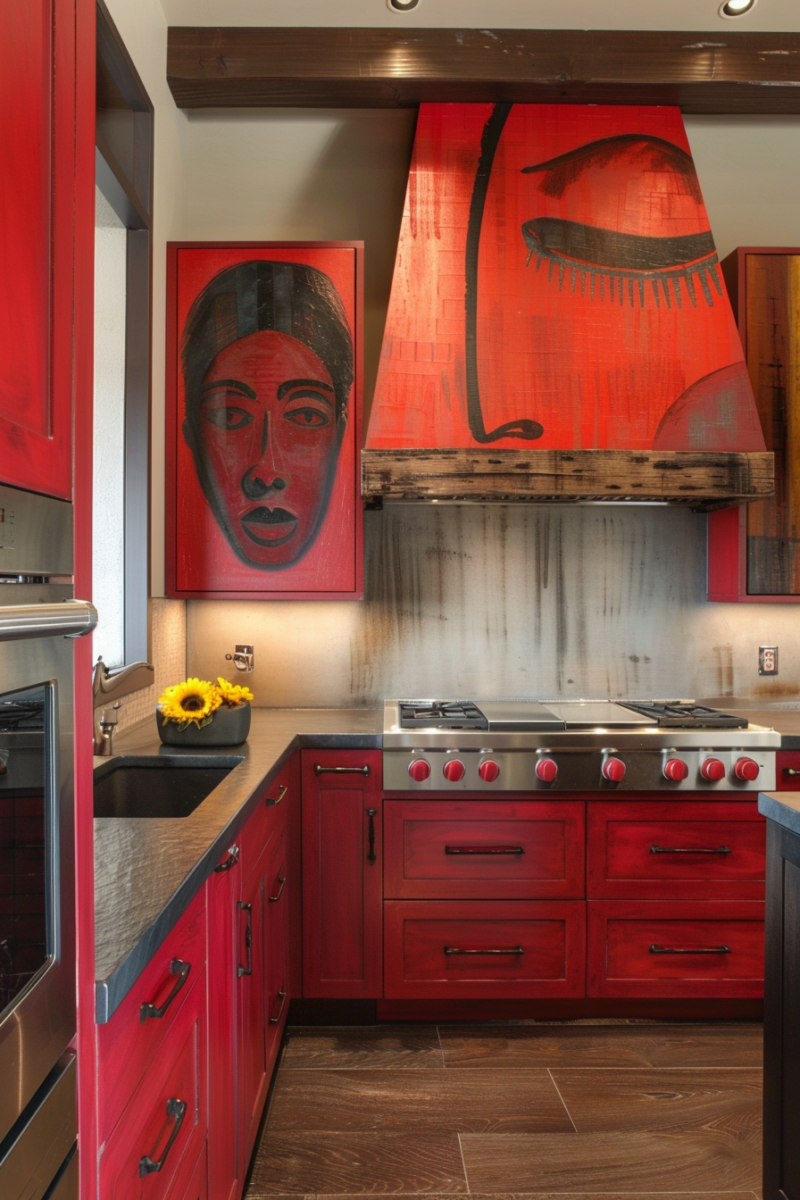 18 Unique Red Wall Decor Ideas To Transform Your Space — DreamyHomeStyle