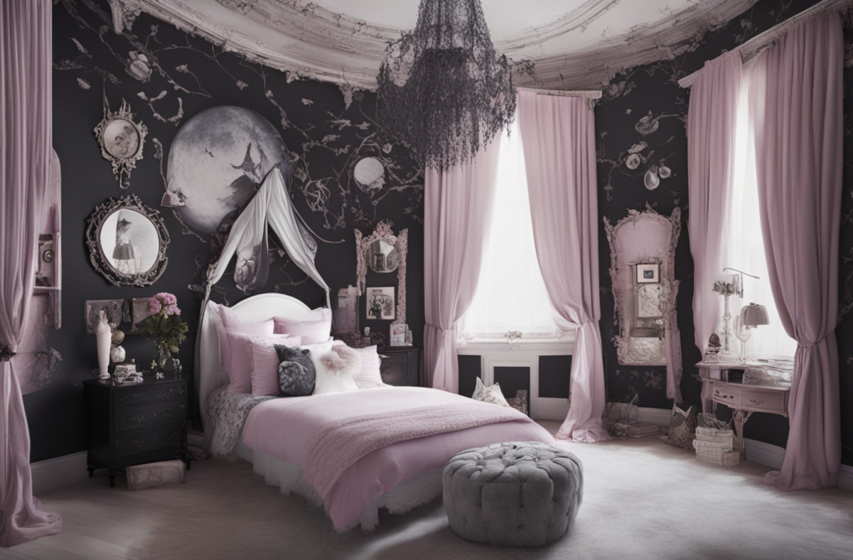 Far Out Whimsy Goth Bedroom Designs That’ll Freak Your Folks ...