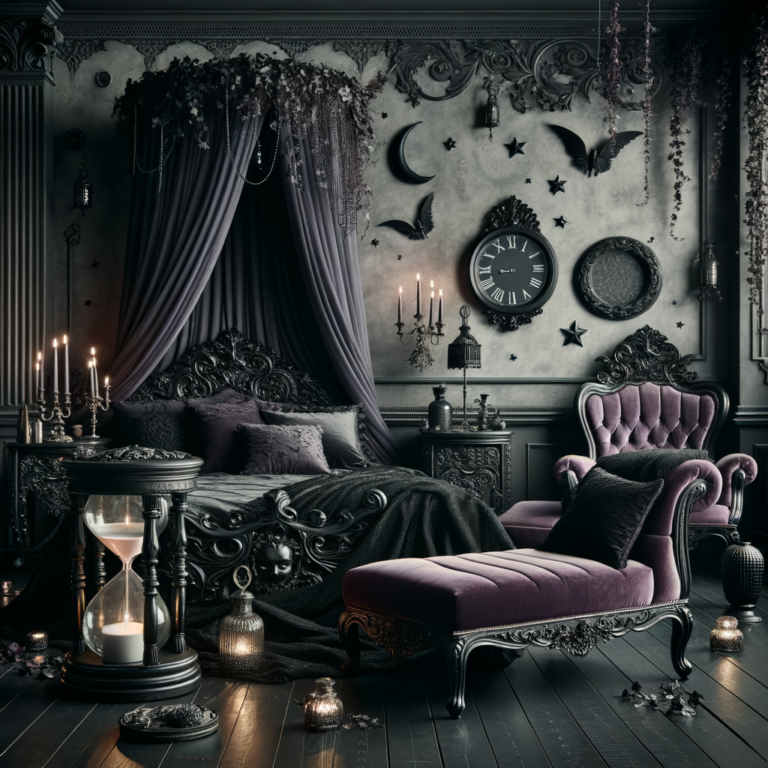 Far Out Whimsy Goth Bedroom Designs That’ll Freak Your Folks ...