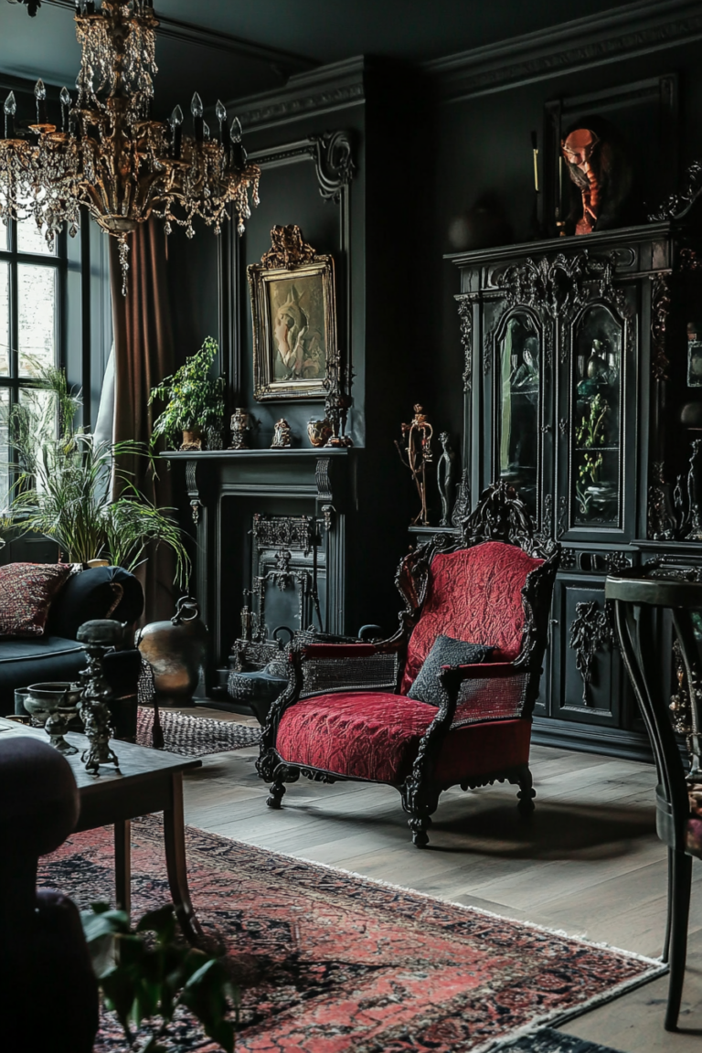 Why Not Add A Touch Of Luxury To Your Home With Dark Maximalism? Let’s ...