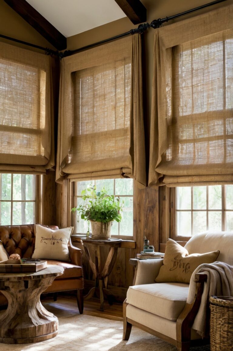 The Coziest Rustic Window Treatments That’ll Make Your Home Feel Like a ...