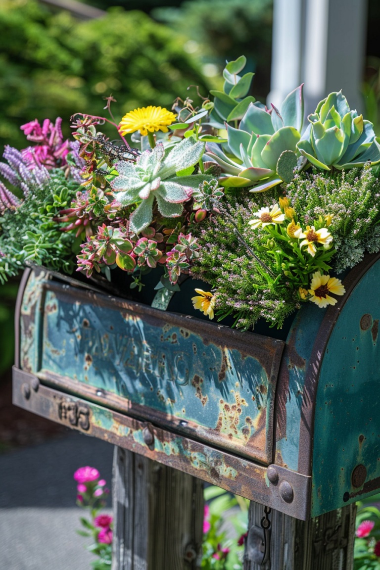 Stunning Mailbox Flower Bed Ideas To Inspire You — DreamyHomeStyle