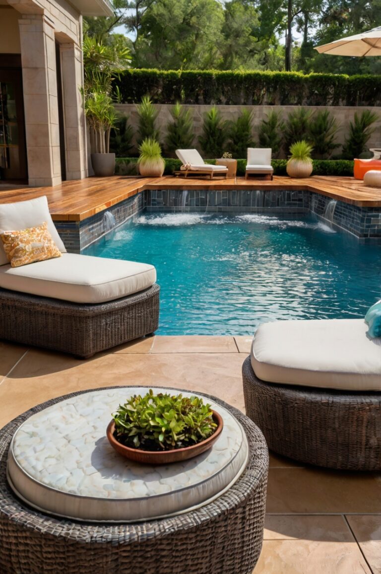 9+ Stylish Pool Deck Decorating Ideas For A Chic Outdoor Space ...