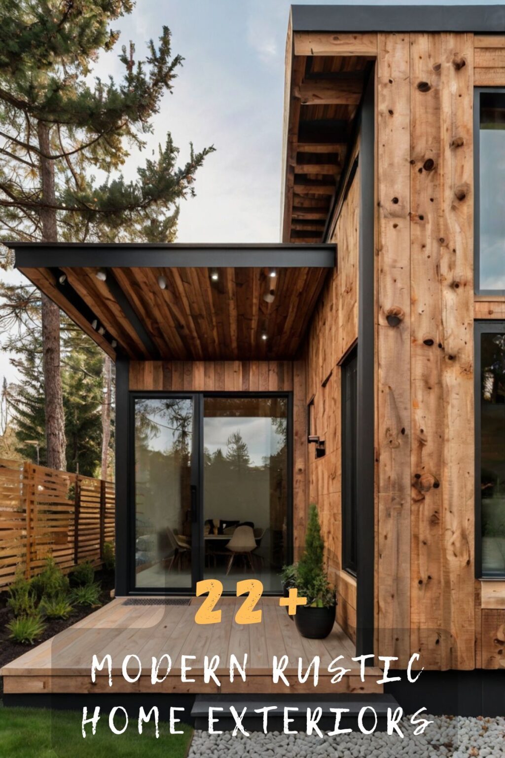 Creative Ways To Design A Modern Rustic Home Exterior — DreamyHomeStyle