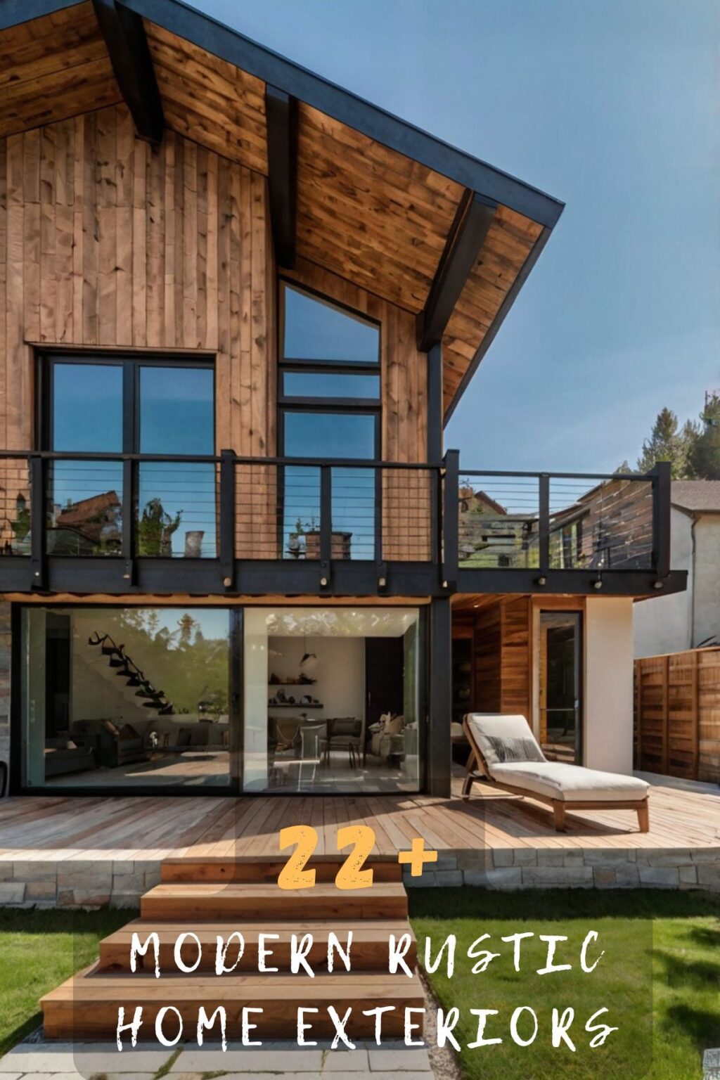 Creative Ways To Design A Modern Rustic Home Exterior — DreamyHomeStyle