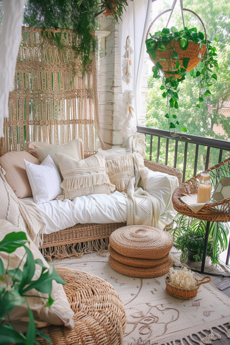 13 Boho Balcony Designs To Love — DreamyHomeStyle