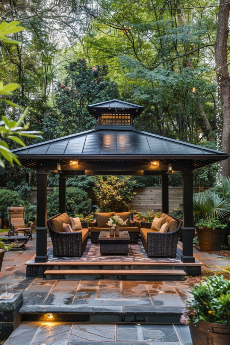 13 Outdoor Gazebo Ideas To Transform Your Backyard — DreamyHomeStyle