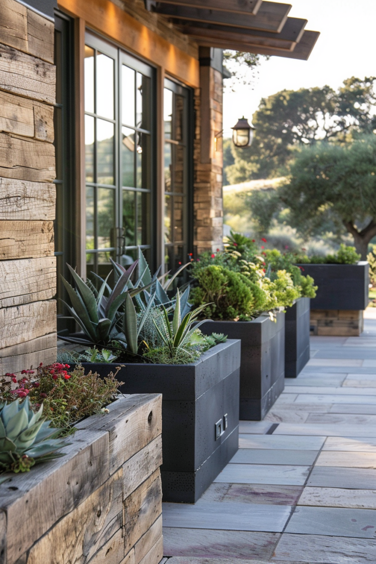 Creative Ways To Design A Modern Rustic Home Exterior — DreamyHomeStyle