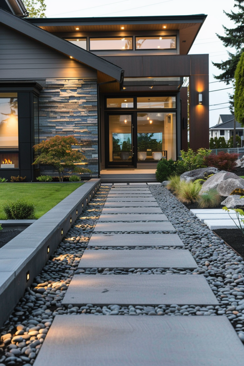 Creative Ways To Design A Modern Rustic Home Exterior — DreamyHomeStyle