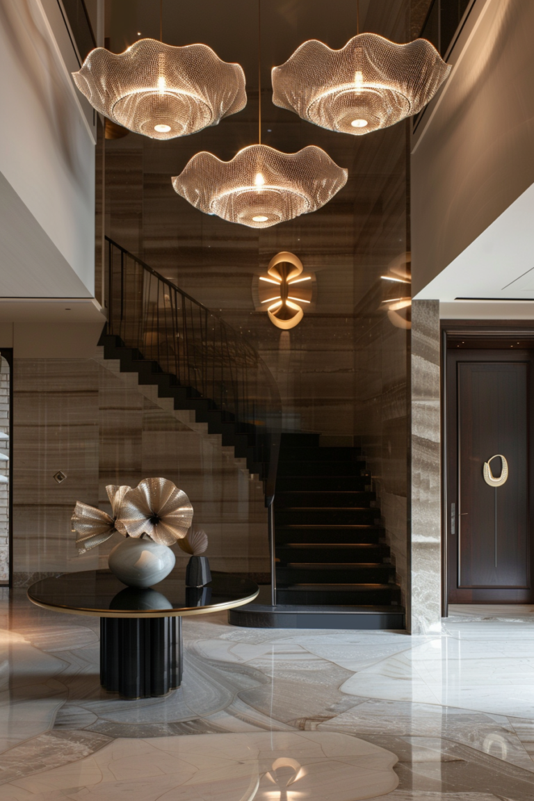 13 Stylish Foyer Lighting Fixtures For Modern Homes — DreamyHomeStyle