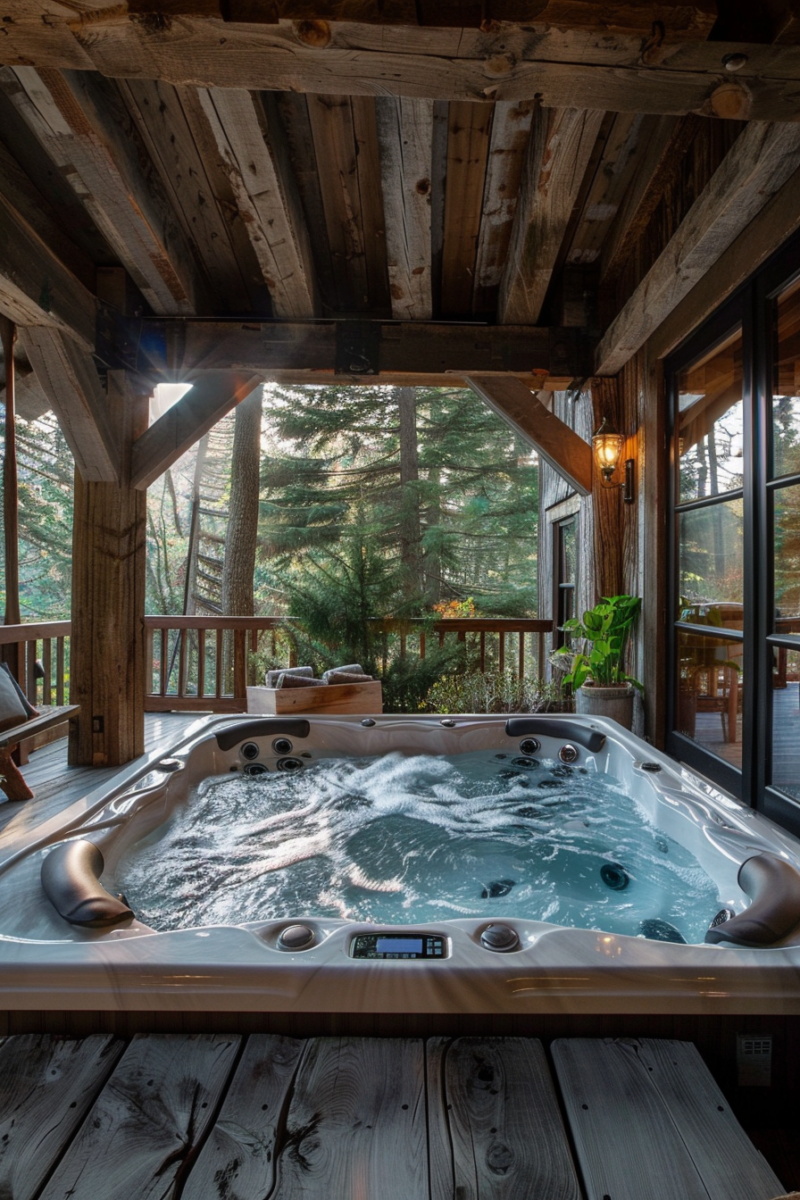 13 Stylish Shelter Solutions For Your Hot Tub — DreamyHomeStyle