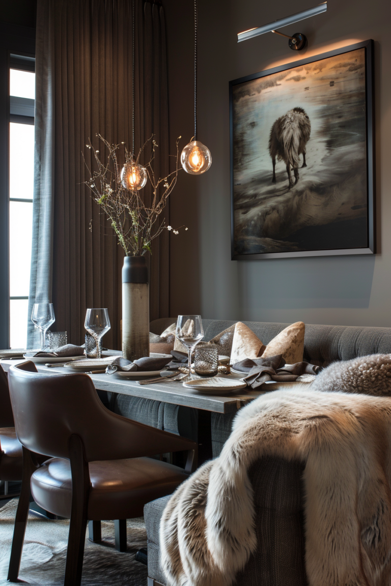 Create a Cozy Vibe With 13 Log Cabin Dining Room Ideas — DreamyHomeStyle