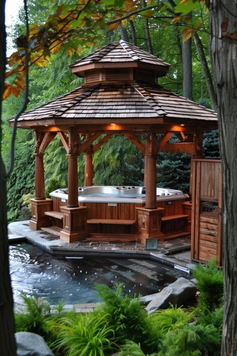 Luxury Hot Tub Gazebos: 13 Ideas You Can’t Miss — DreamyHomeStyle