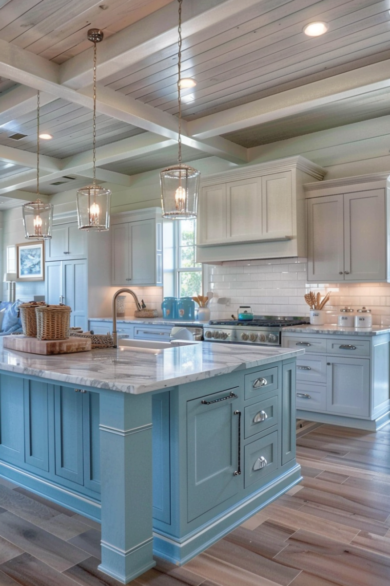 13 Coastal Kitchen Ideas To Create A Beachy Feel — DreamyHomeStyle