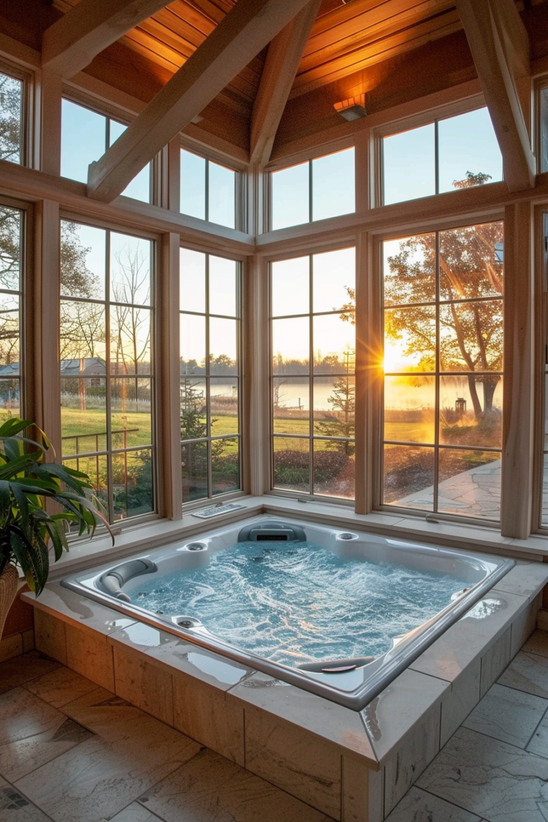 13 Stylish Shelter Solutions For Your Hot Tub — DreamyHomeStyle
