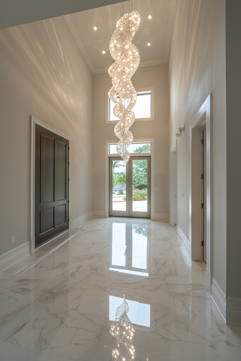 13 Foyer Chandeliers To Dazzle — DreamyHomeStyle