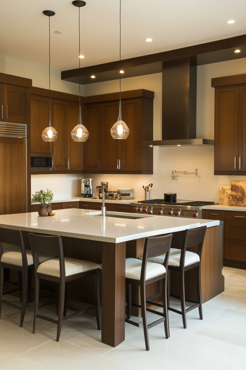13 Chic Kitchen Ideas Featuring Dark Brown Cabinets — DreamyHomeStyle