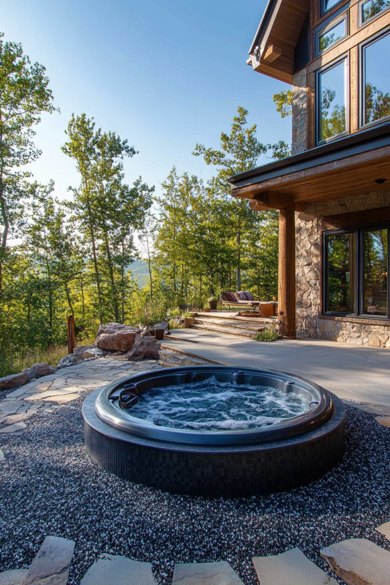 13 Hot Tub Pad Ideas To Love And Inspire — DreamyHomeStyle