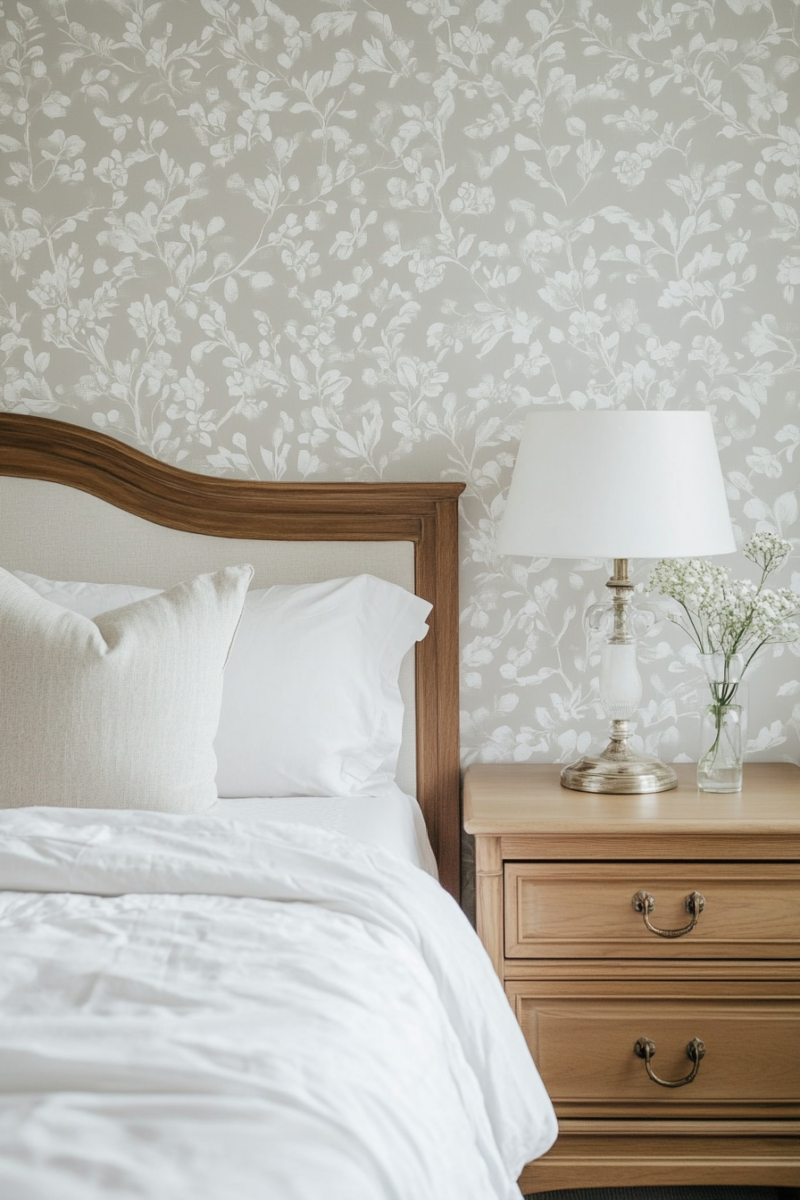 13 White Wallpaper Ideas to Brighten Any Room — DreamyHomeStyle