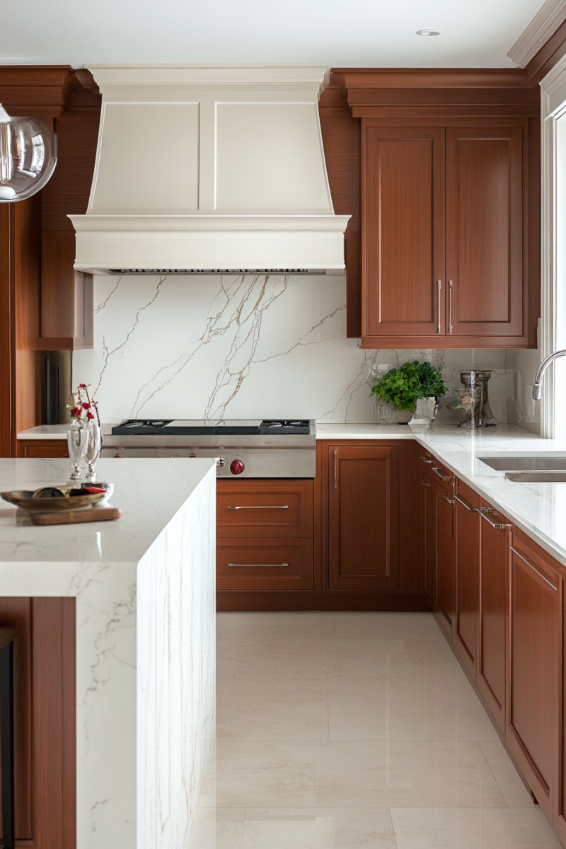 Don’t Miss Out On These Beautiful Cherry Cabinet Kitchen Designs ...