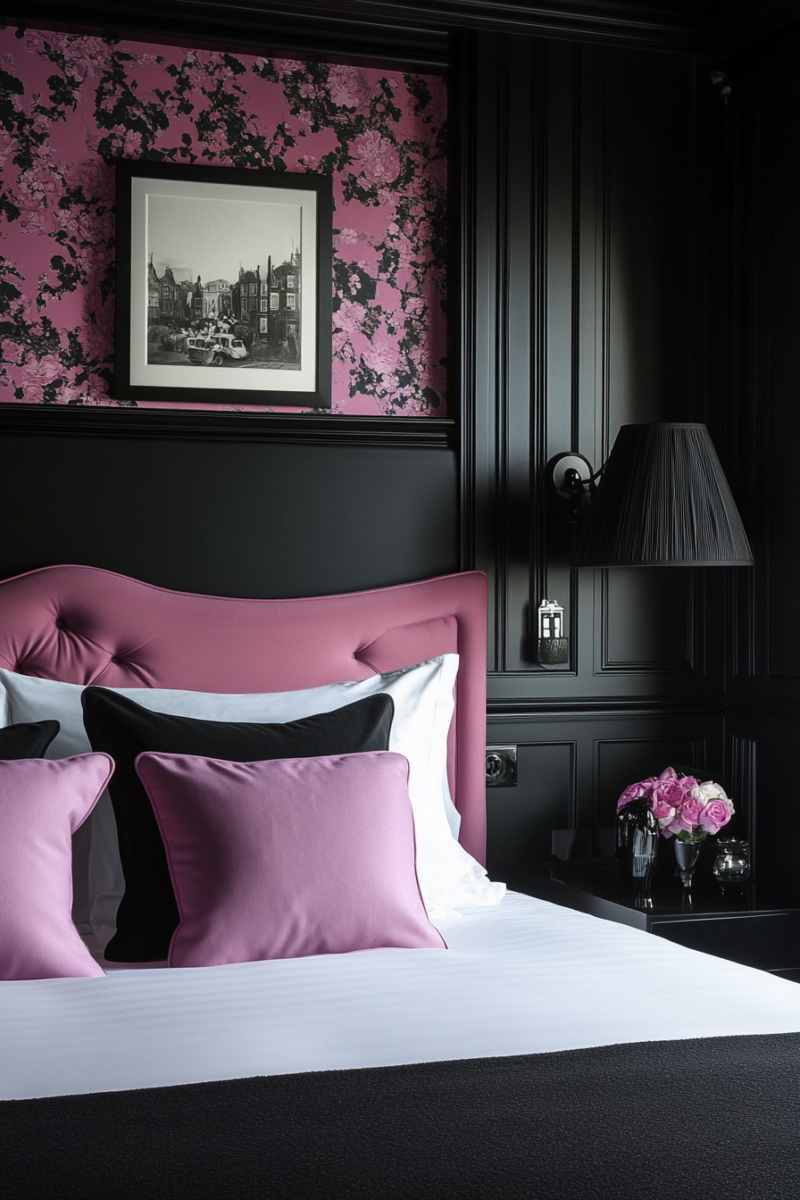 13 Stunning Pink And Black Bedroom Inspirations — DreamyHomeStyle