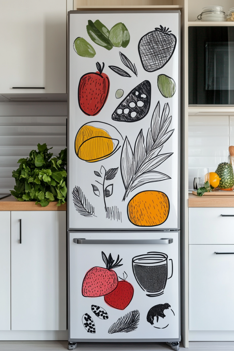10 Fridgescaping Ideas To Elevate Your Kitchen — DreamyHomeStyle