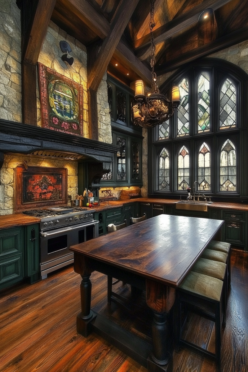 13 Goth Kitchen Designs To Inspire Your Dark Aesthetic — DreamyHomeStyle
