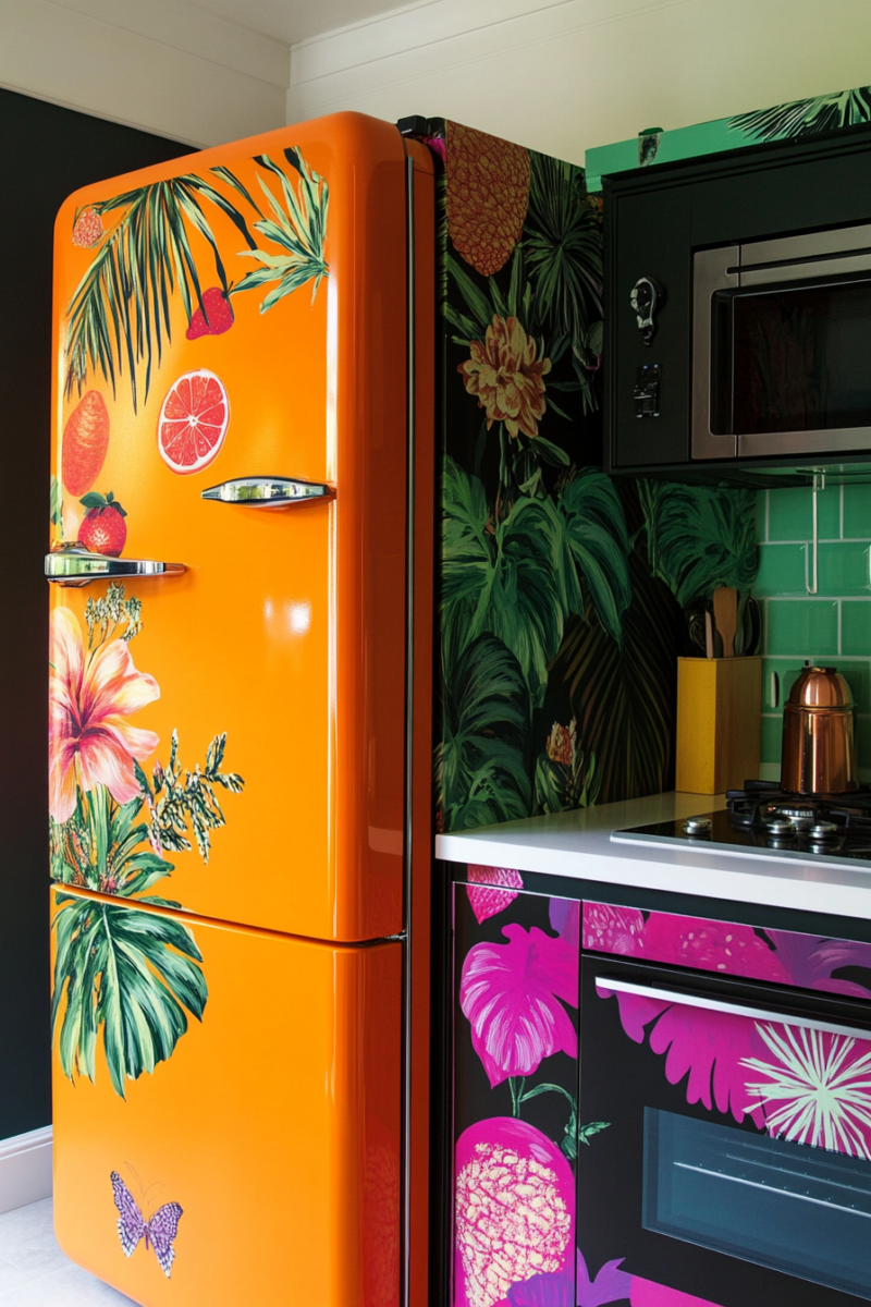 13 Chic Decor Ideas For Fridge and The Top Of Your Fridge — DreamyHomeStyle