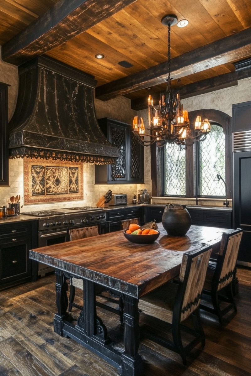 13 Goth Kitchen Designs To Inspire Your Dark Aesthetic — DreamyHomeStyle