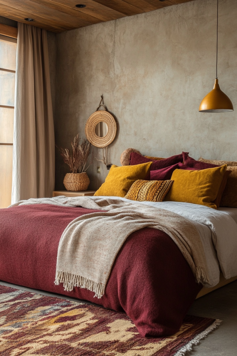 13 Must-See Maroon Bedroom Designs To Elevate Your Home — DreamyHomeStyle