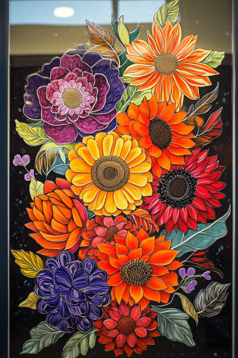 13 Fall Window Painting Ideas To Try This Season — DreamyHomeStyle