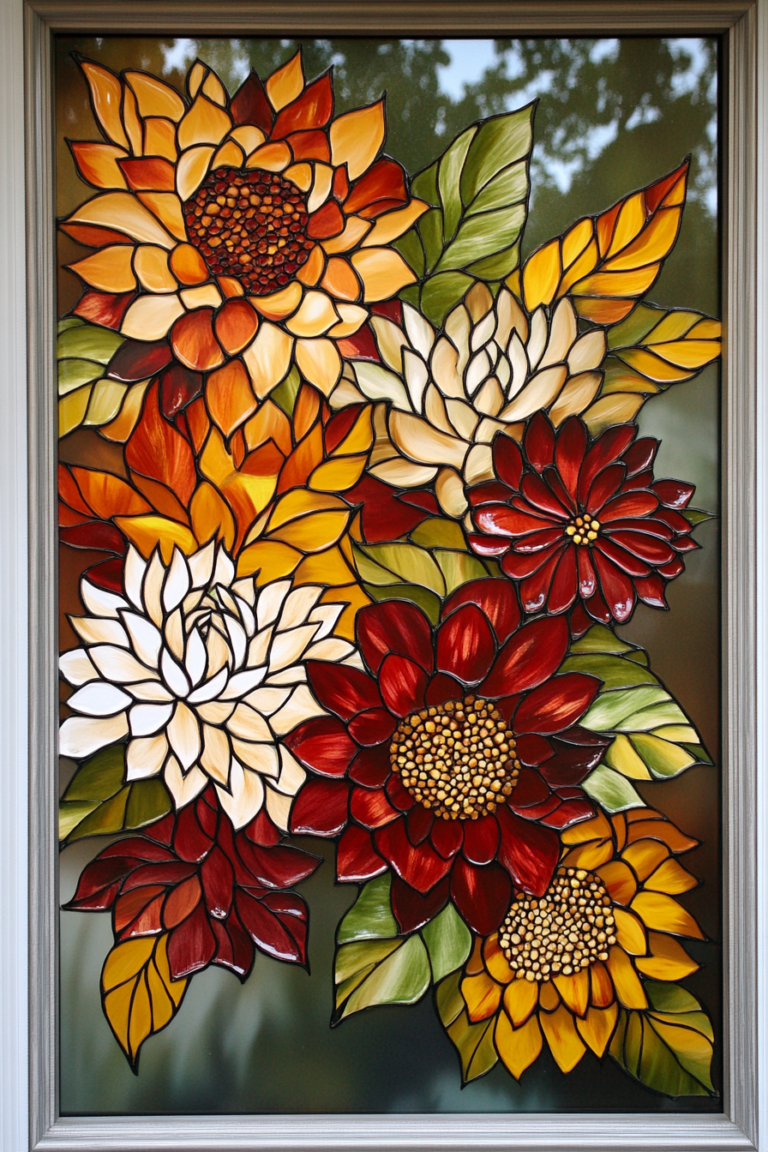 13 Fall Window Painting Ideas To Try This Season — DreamyHomeStyle