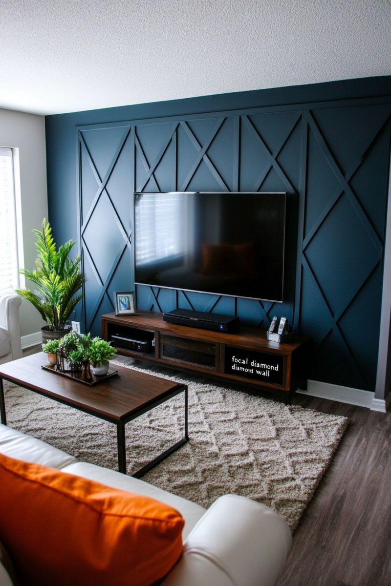 13+ Accent Wall Ideas To Highlight Your TV Area — DreamyHomeStyle