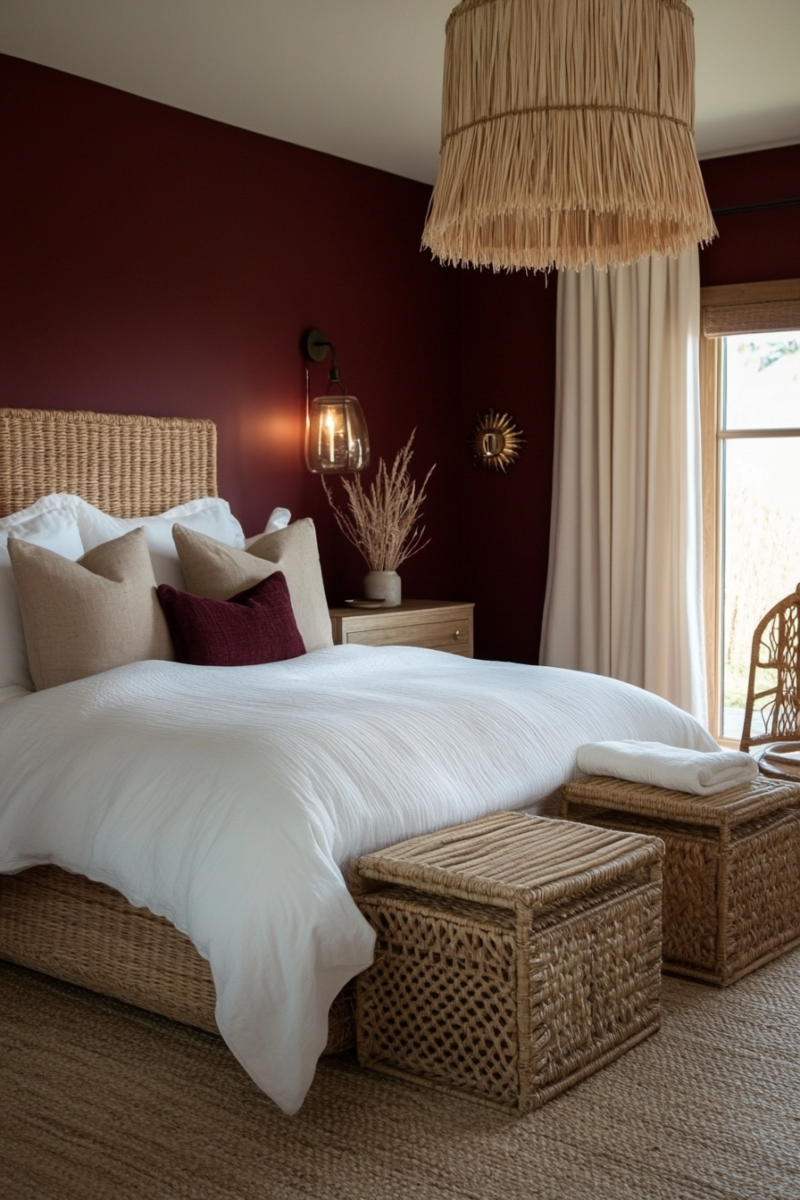 13 Must-See Maroon Bedroom Designs To Elevate Your Home — DreamyHomeStyle