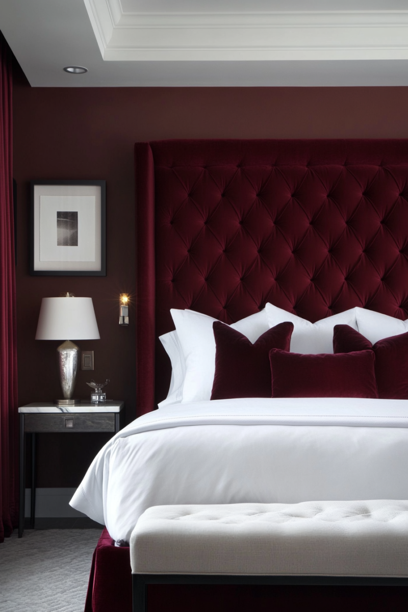 13 Must-See Maroon Bedroom Designs To Elevate Your Home — DreamyHomeStyle