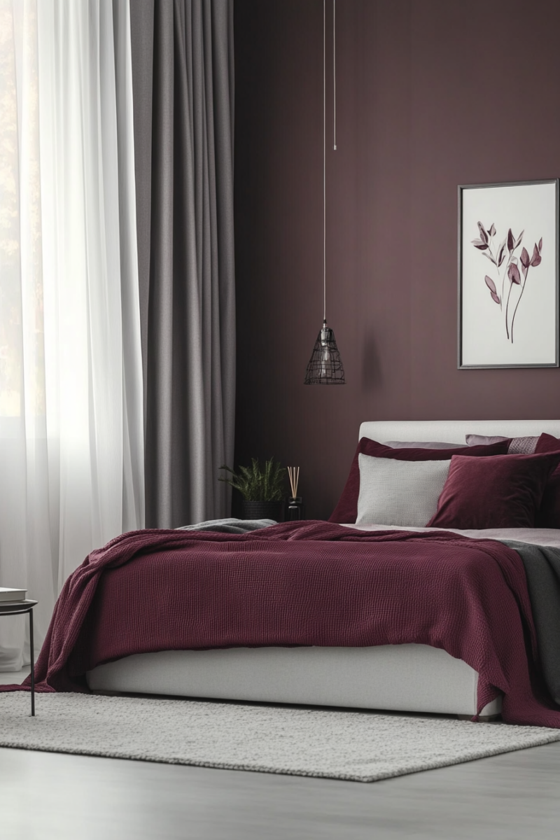 13 Must-See Maroon Bedroom Designs To Elevate Your Home — DreamyHomeStyle