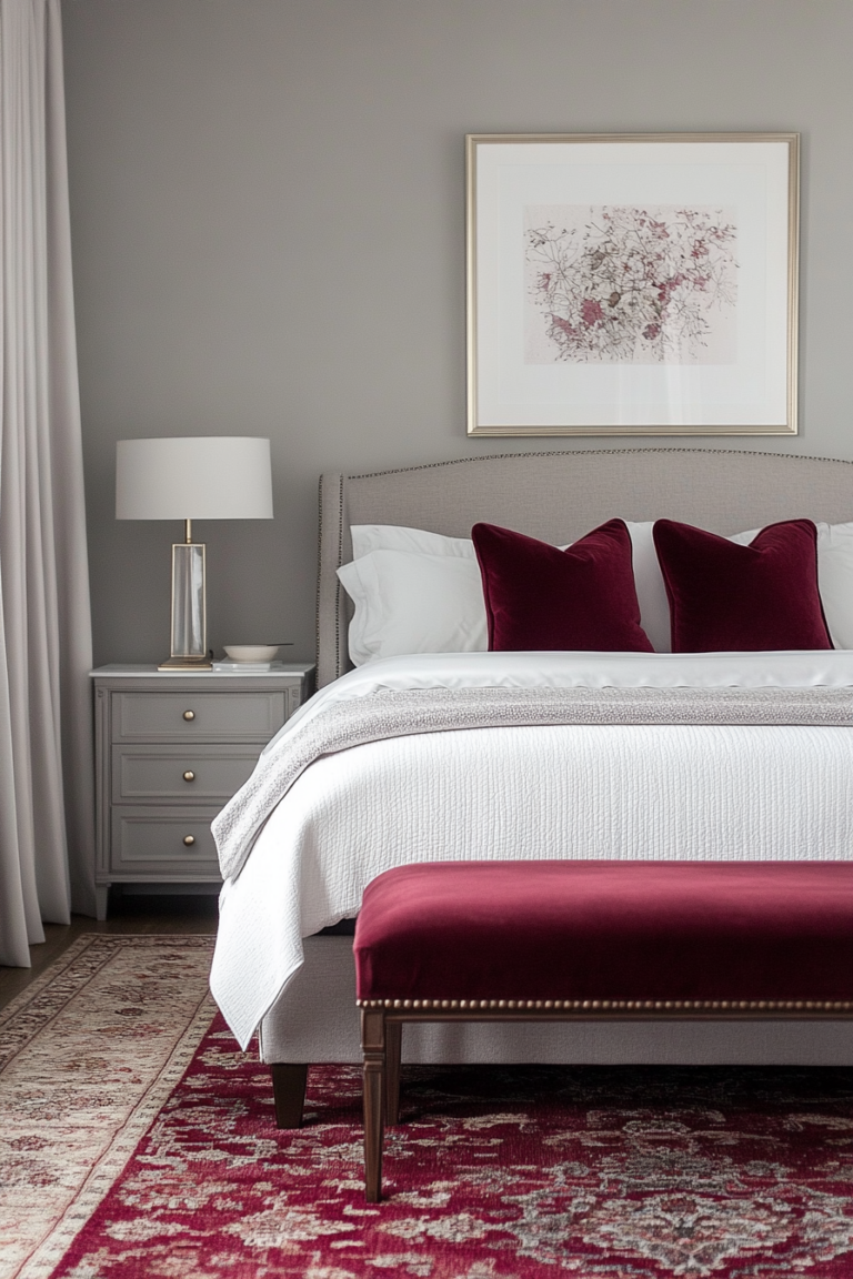 13 Must-See Maroon Bedroom Designs To Elevate Your Home — DreamyHomeStyle