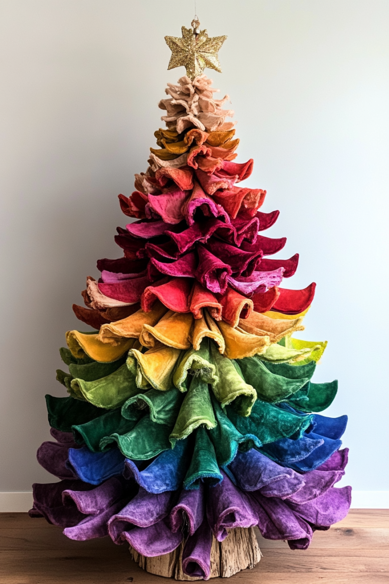 These Velvet Christmas Trees Are A Must-See For Holiday Decor Lovers ...