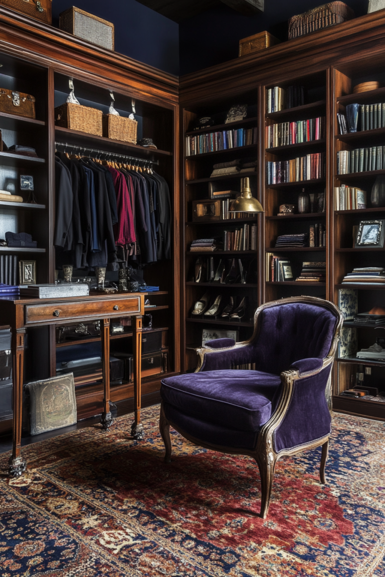 13 Moody Home Library Designs To Inspire You — DreamyHomeStyle