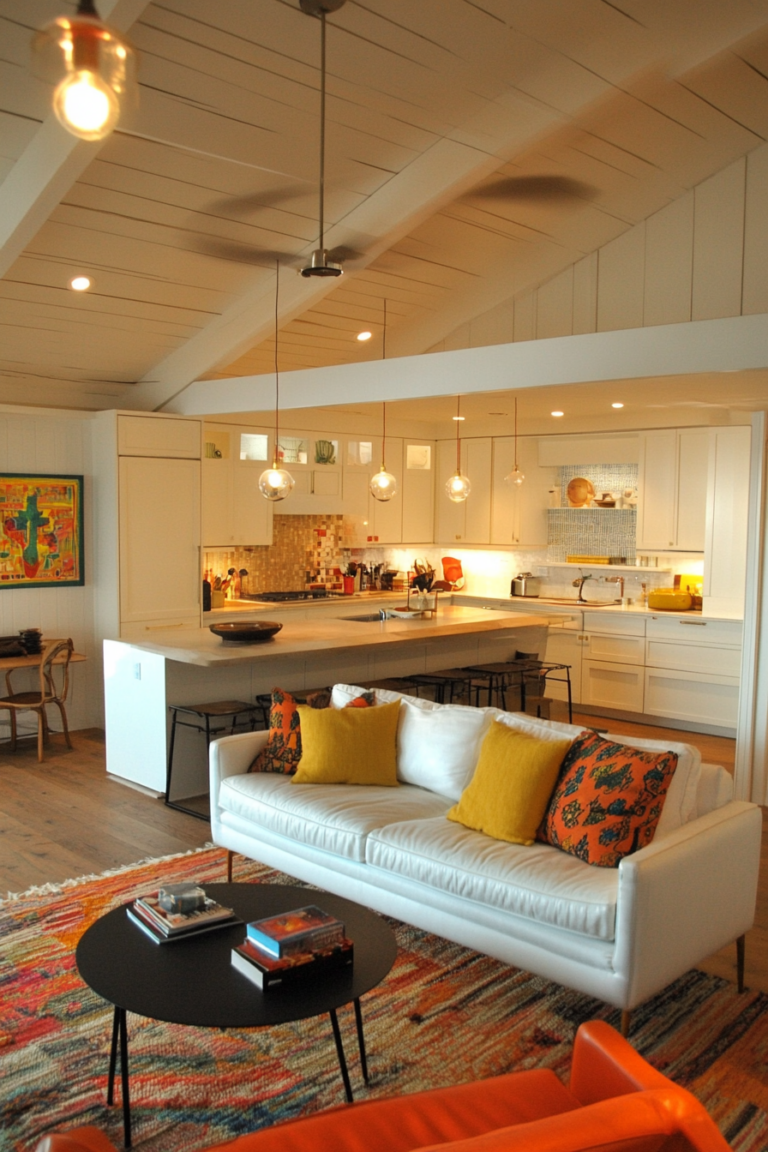 13 Kitchen And Living Room Combos For Stylish Homes — DreamyHomeStyle