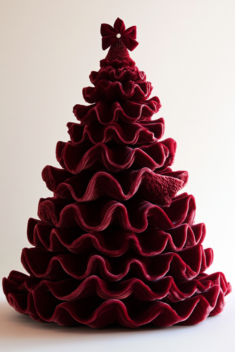 These Velvet Christmas Trees Are A Must-See For Holiday Decor Lovers ...
